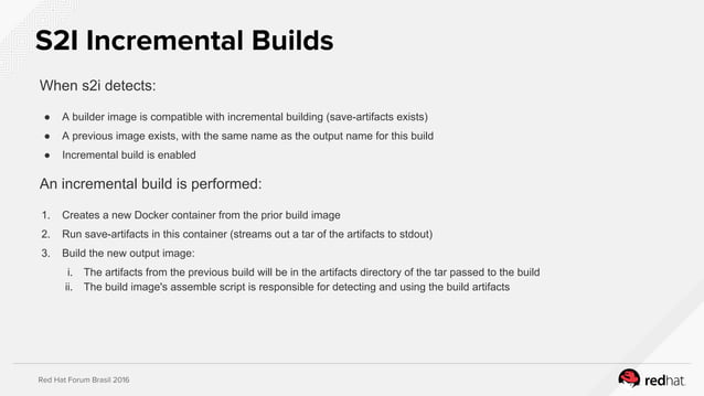 TDC2016POA | Trilha Cloud Computing - Source-to-image - How to transform any application code ...