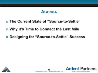 Source-To-Settle: Why It's Time to Connect the Last Mile | PPT