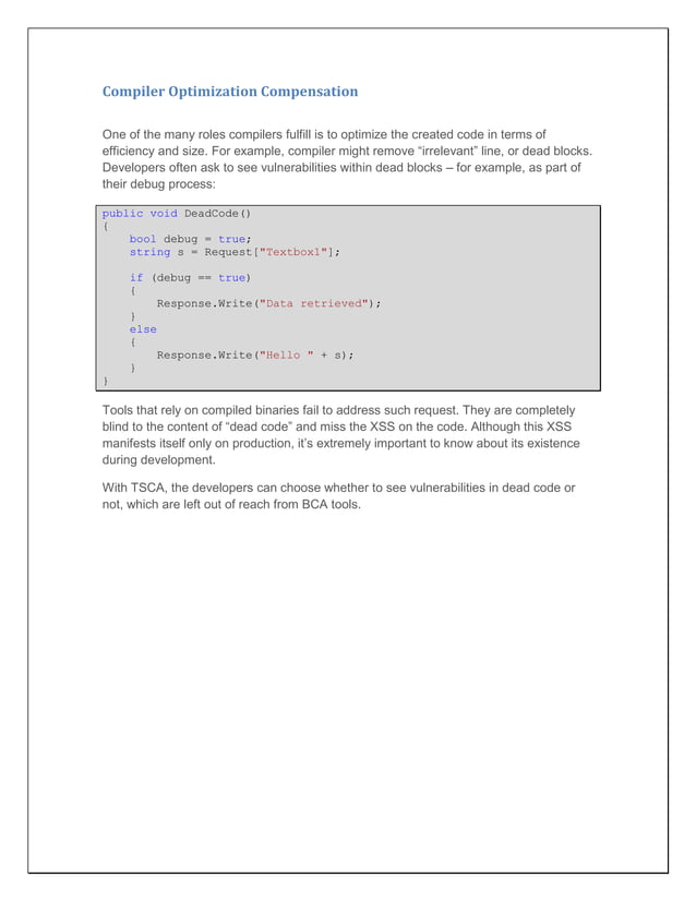 Source Code vs. Binary Code Analysis | PDF