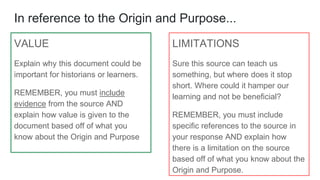 Source Analysis (OPVL) | PPTX