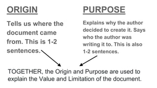 Source Analysis (OPVL) | PPTX