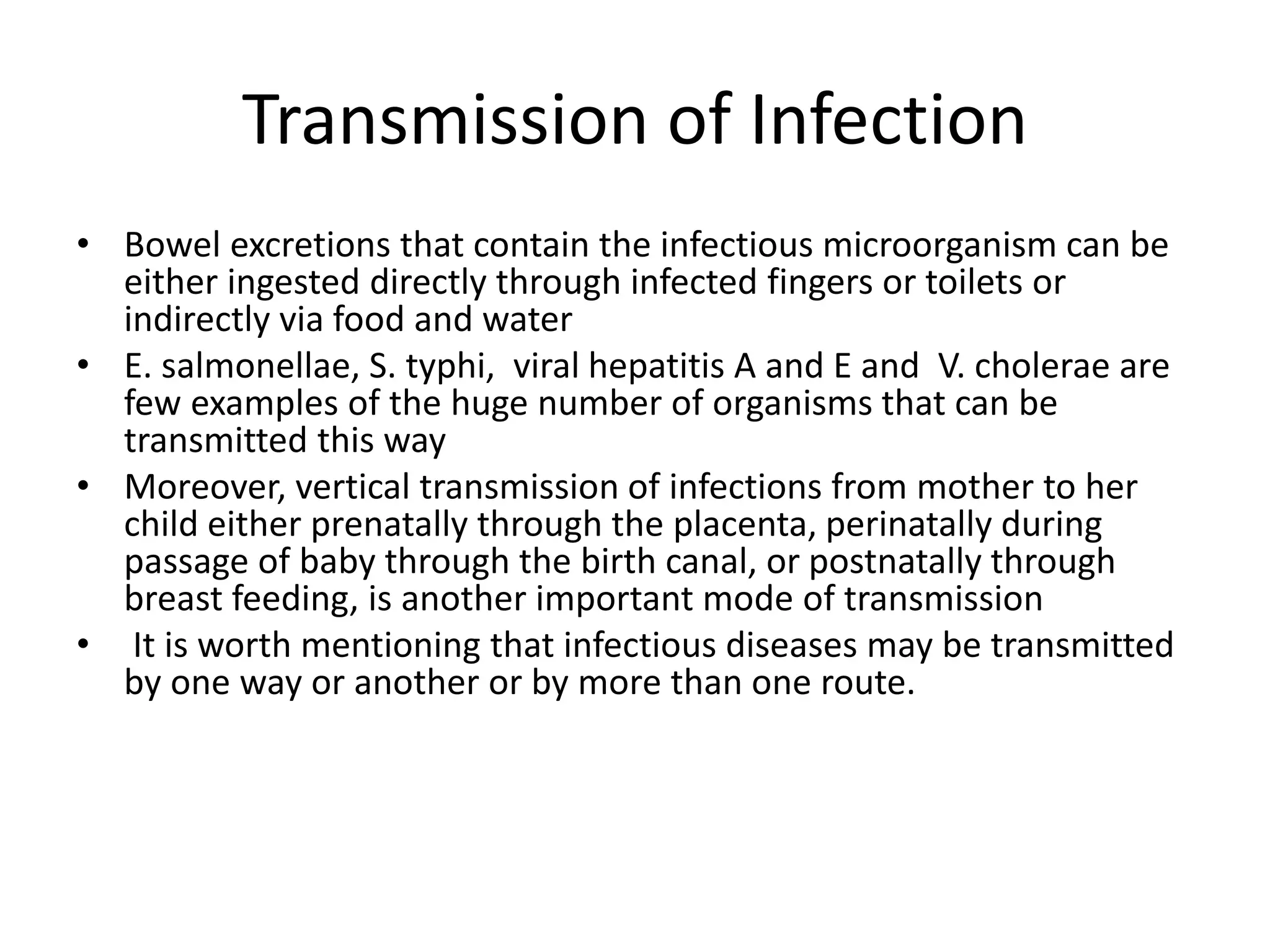 Source and transmission of infection | PPTX | Infectious Diseases ...