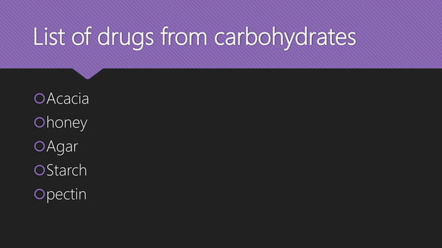 Source, characteristics and medicinal use of drugs containing ...