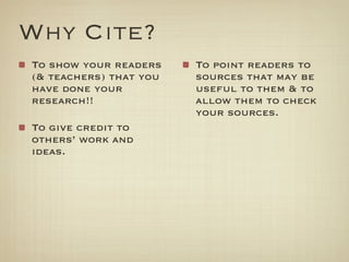 Source Citation | PPT