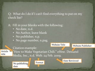 Sourcecitation | PPT