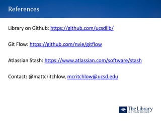 UC San Diego Campus LISA 2014 - Source Code Management | PPT