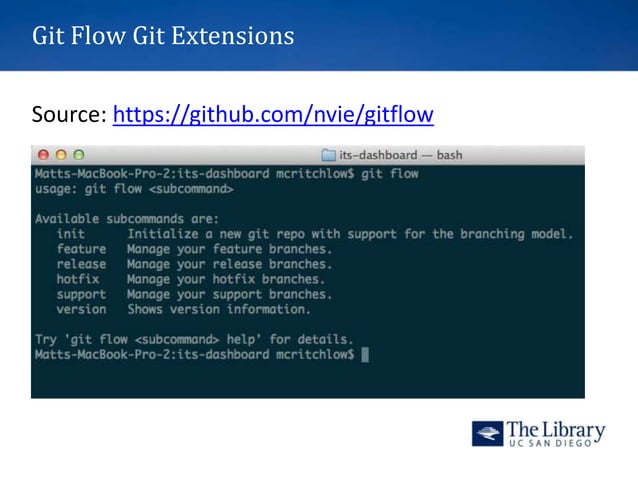 UC San Diego Campus LISA 2014 - Source Code Management | PPT