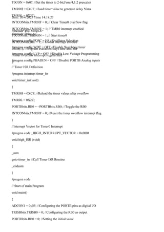 waveform generation of microcontroller 8051 | PDF