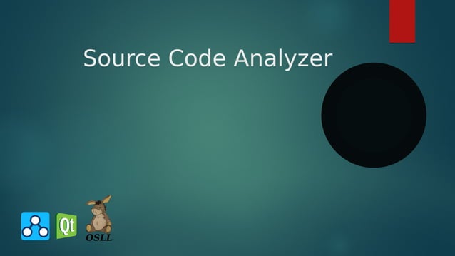 Source code analyzer | PPT