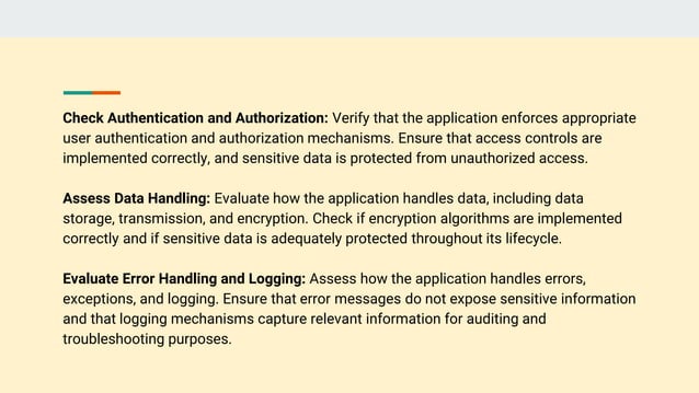 Source Code Audit In Application Developmentpptx
