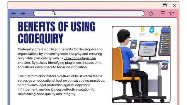 Codequiry: A Reliable Source Code Checker for Developers | PPT