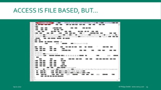 Source Code Control for Microsoft Access Developers | PPTX