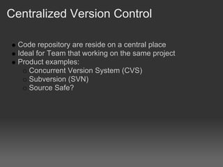 Source code management | PDF