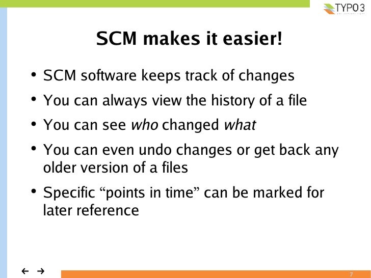 Introduction To Source Code Management