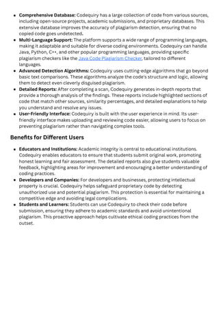 Codequiry: Advance Source Code Plagiarism Checker | PDF