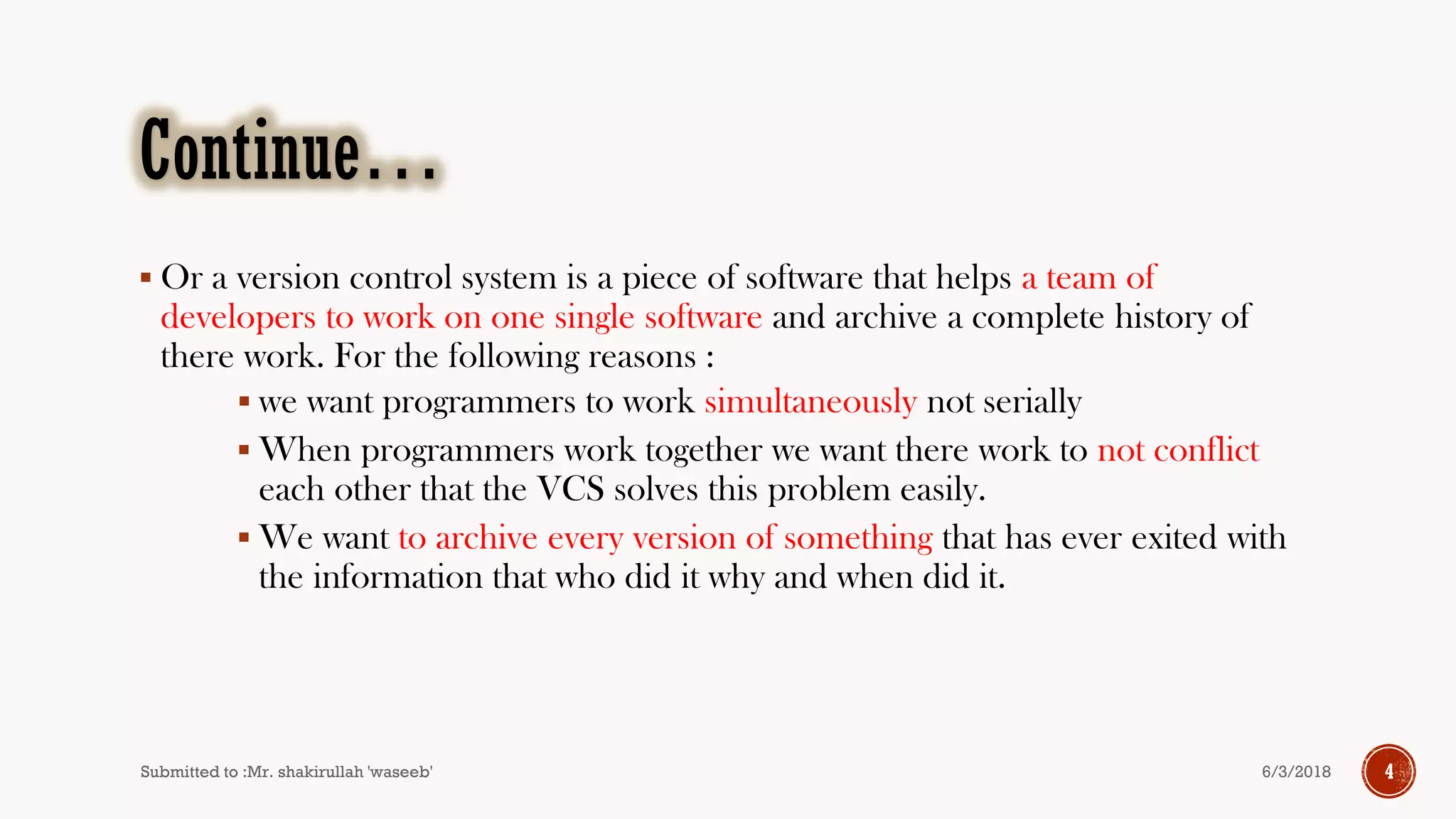 Source code version control and git | PPT Source code version control and git | PPT