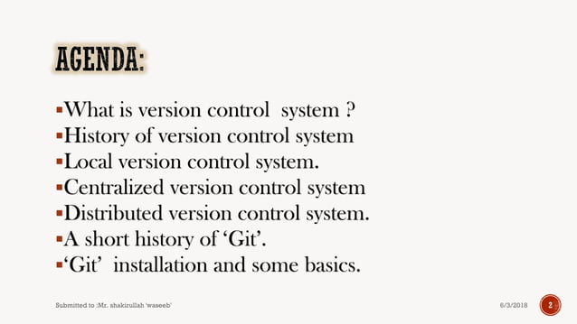 Source code version control and git | PDF