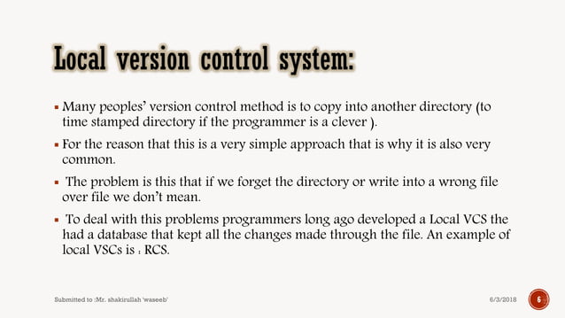 Source code version control and git | PPT Source code version control and git | PPT