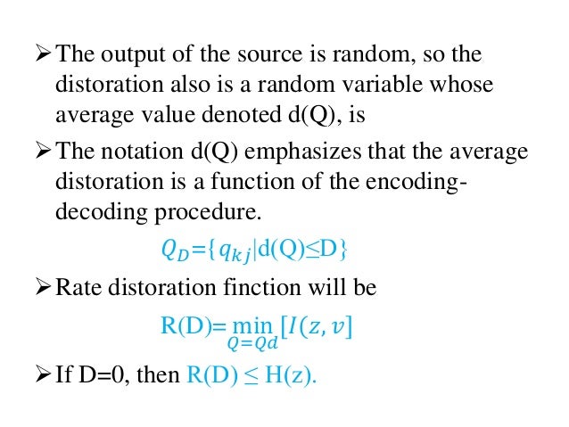 Source Coding Theorem