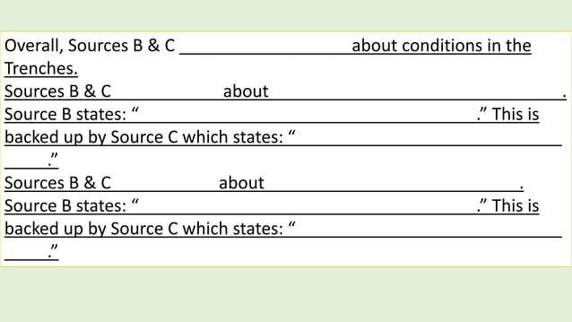 Source comparison questions | PPT