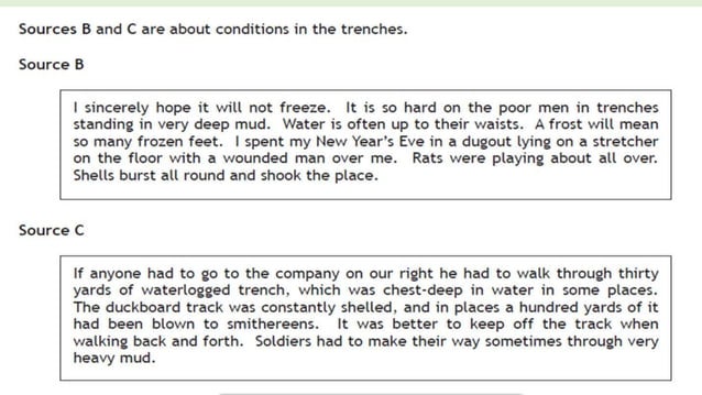 Source comparison questions | PPT