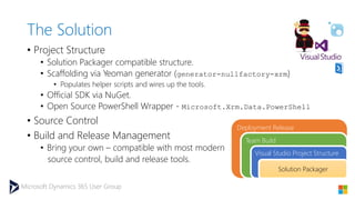 Source Control and Release Strategy for Dynamics 365 Solutions | PPTX