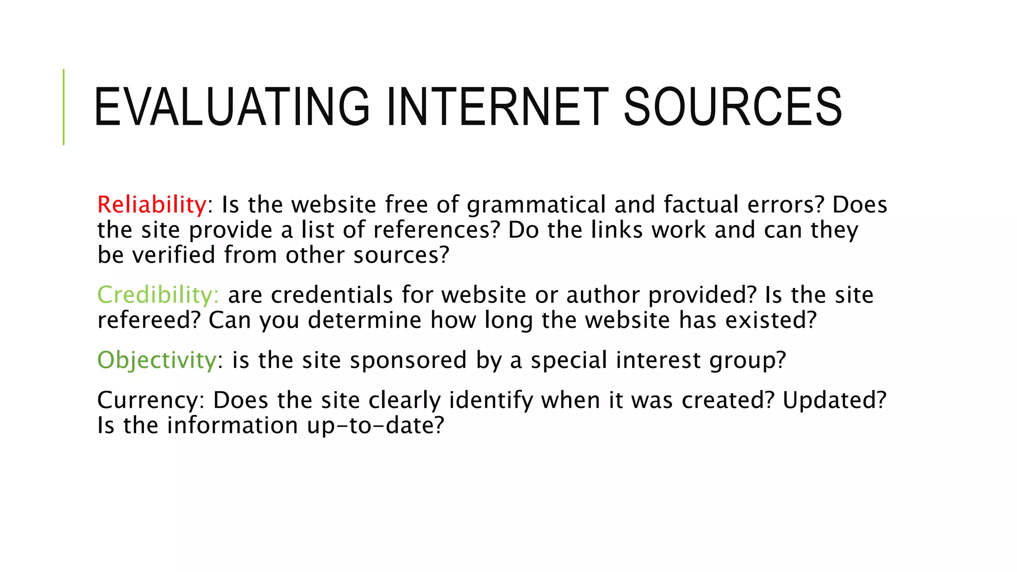 Source Credibility.pptx | Technology & Computing