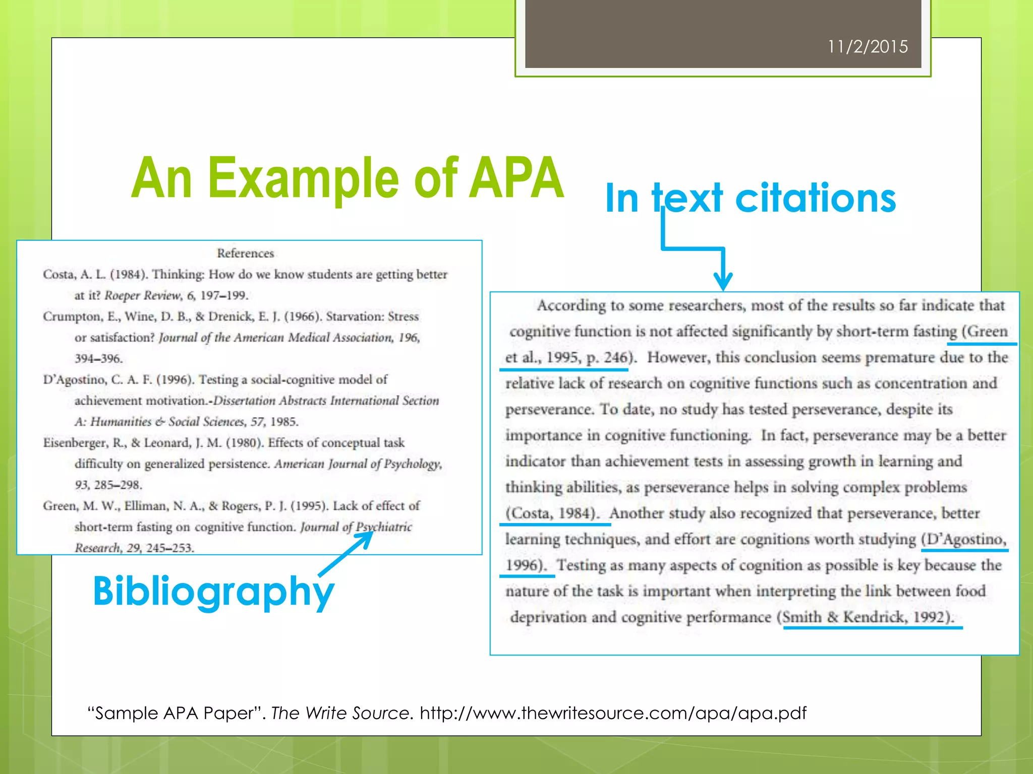 Source Citation & Credibility | PPTX