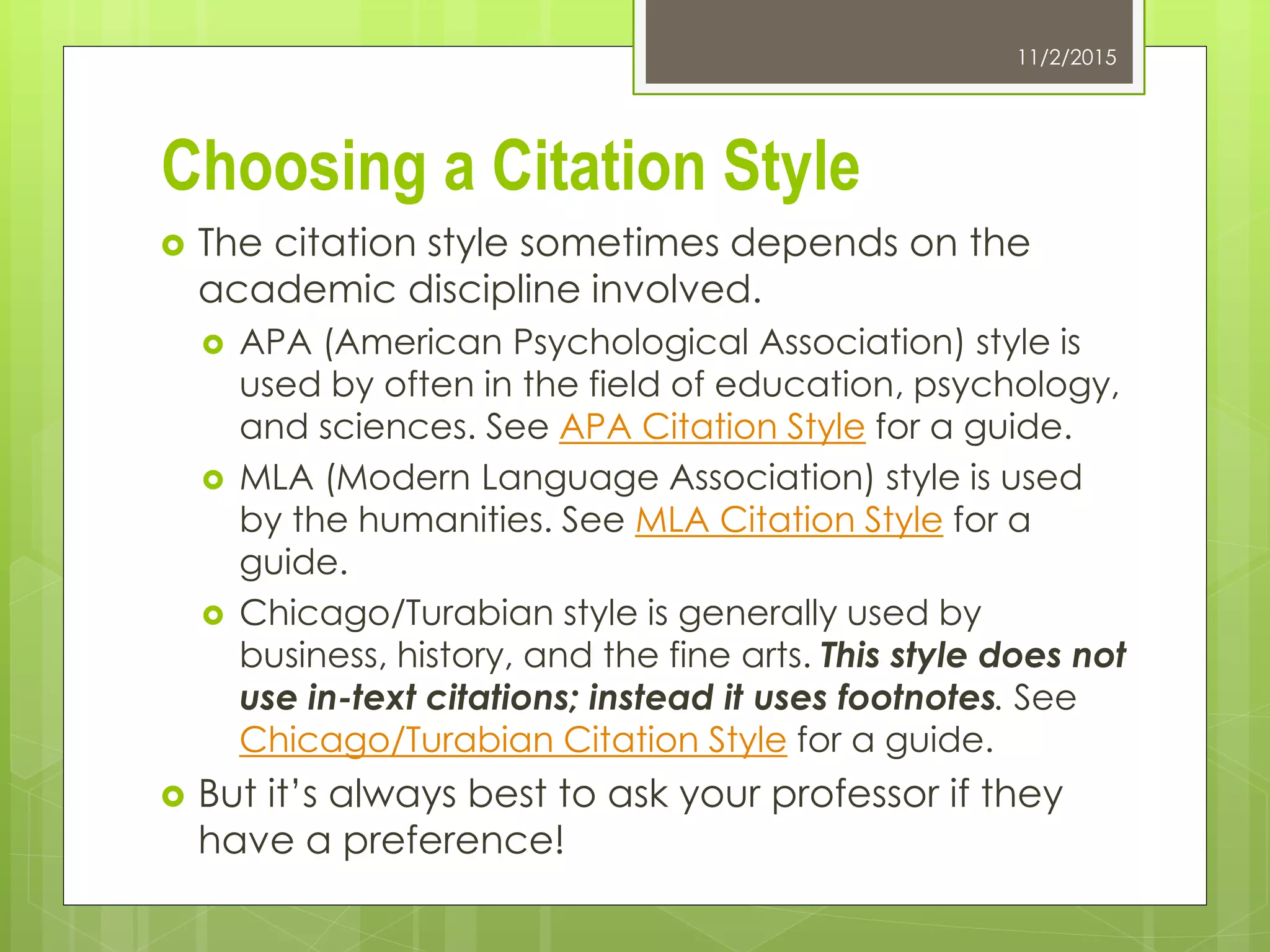 Source Citation & Credibility | PPTX