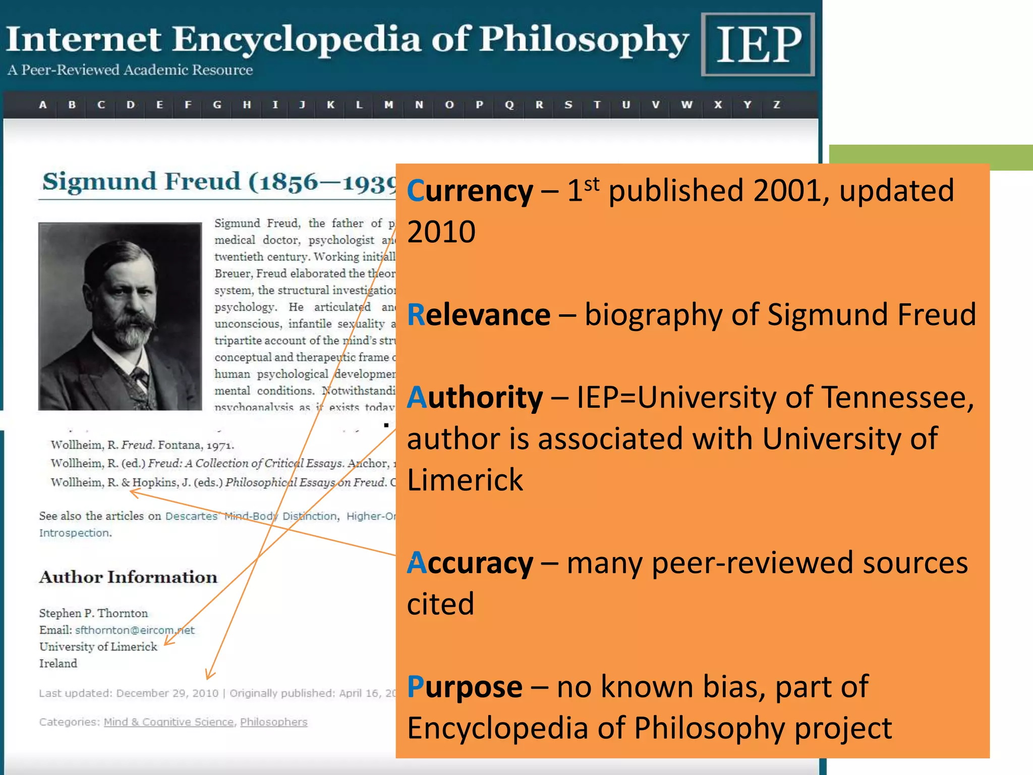 Source Credibility and the CRAAP Test | PPT
