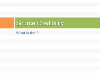 Source Credibility and the CRAAP Test | PPTX