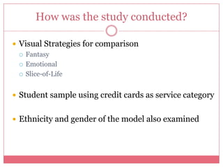 Source Credibility And Visual Strategy In Print Advertisements | PPT