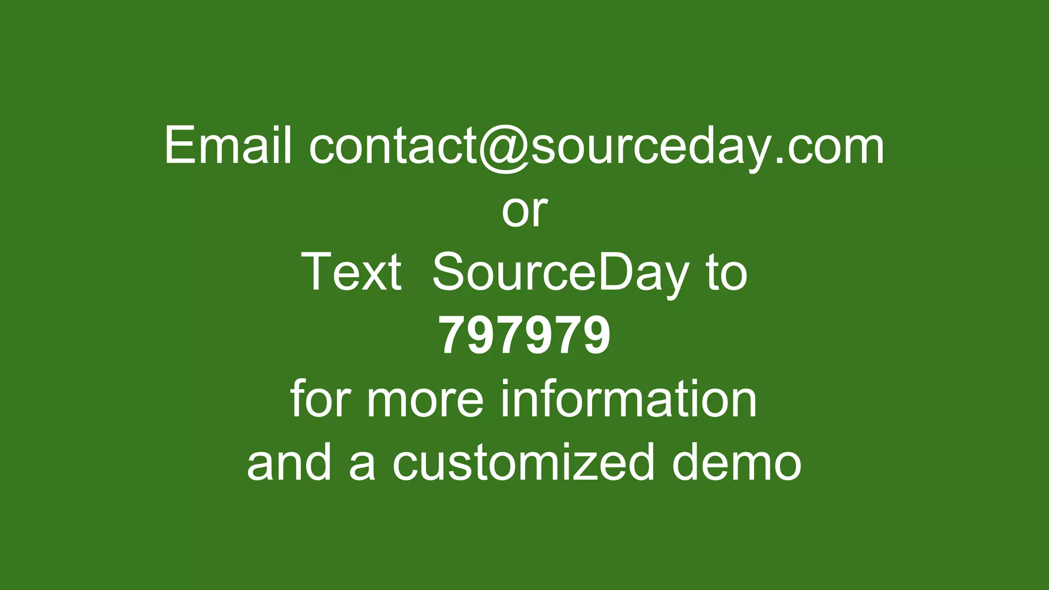 SourceDay Epicor Insights 2019 Deck | PPT