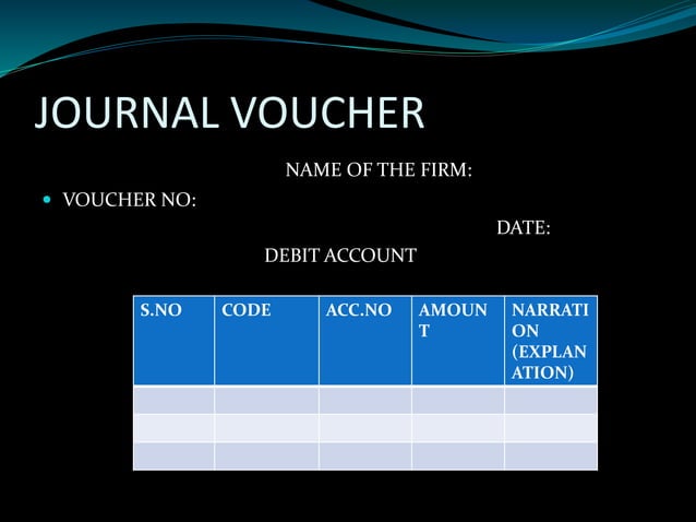 Source document or voucher | PPTX | Credit Cards | Personal Debt