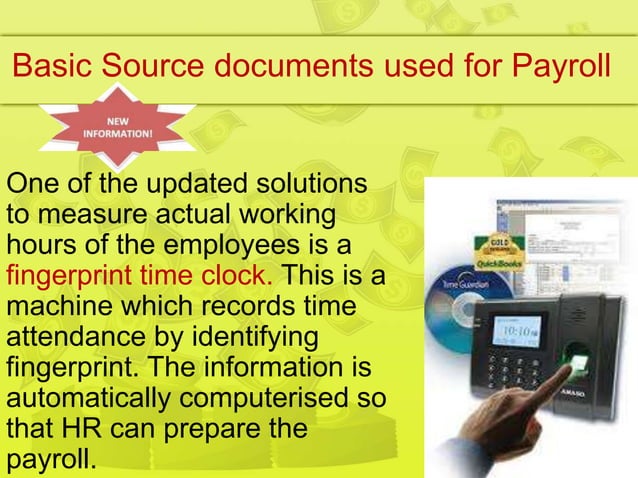 Source documents payroll | PPTX