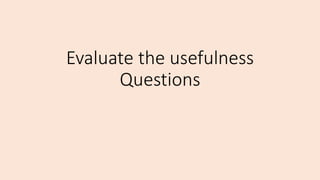 Source evaluation | PPT