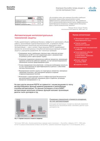 Межсетевой экран Sourcefire нового поколения | PDF