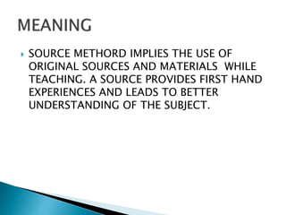Source method(1) | PPTX