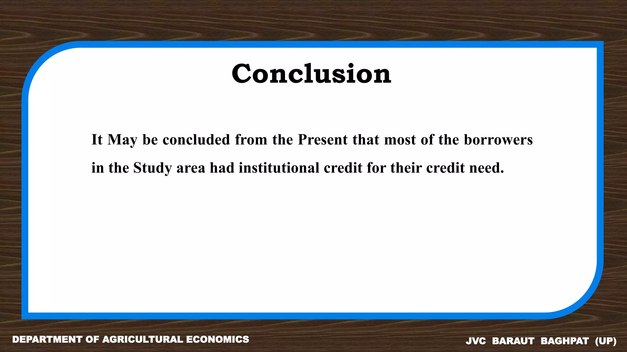 study paper Source of Credit PPT | PPTX