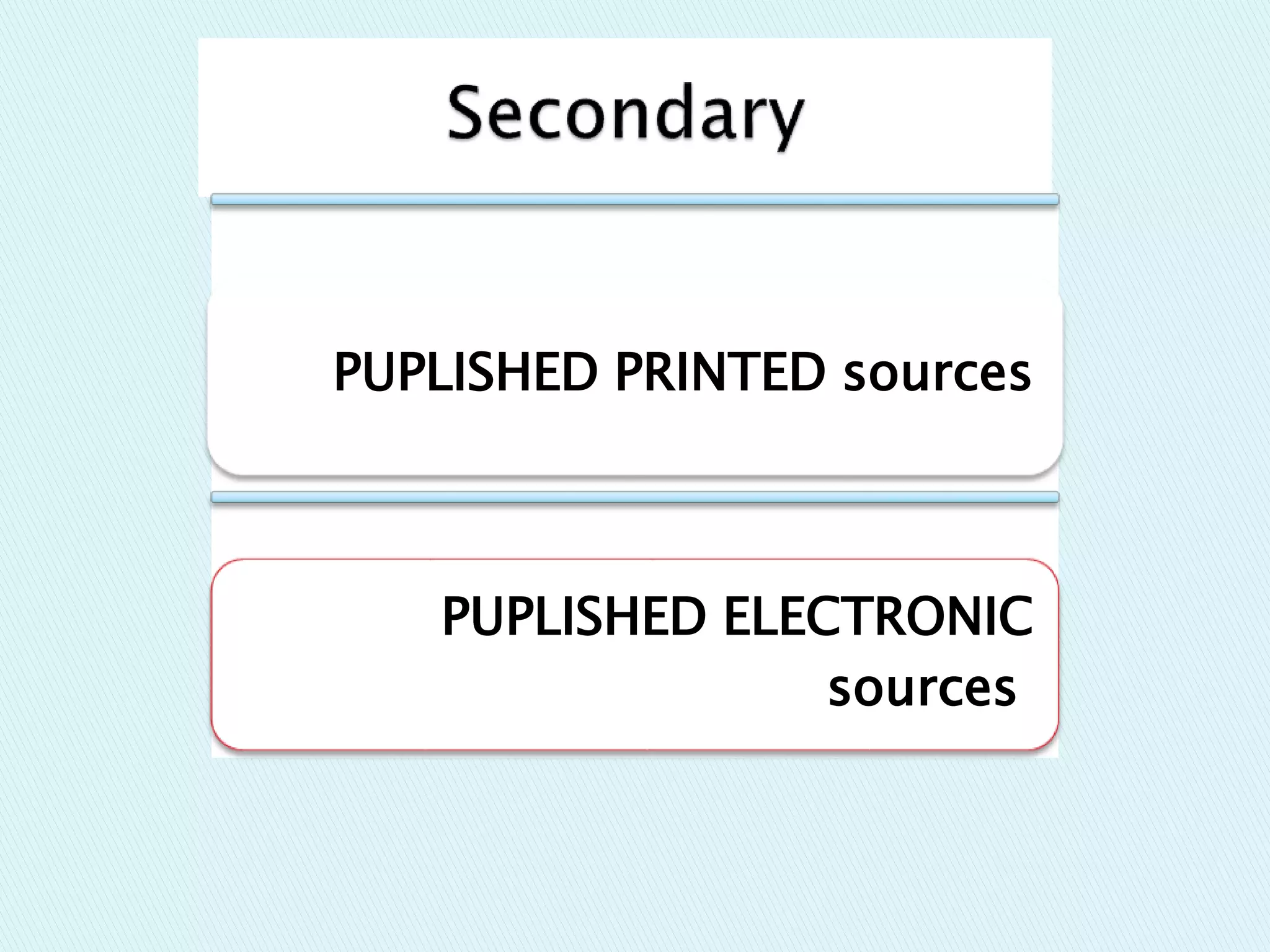 Sources of data cllection | PPTX