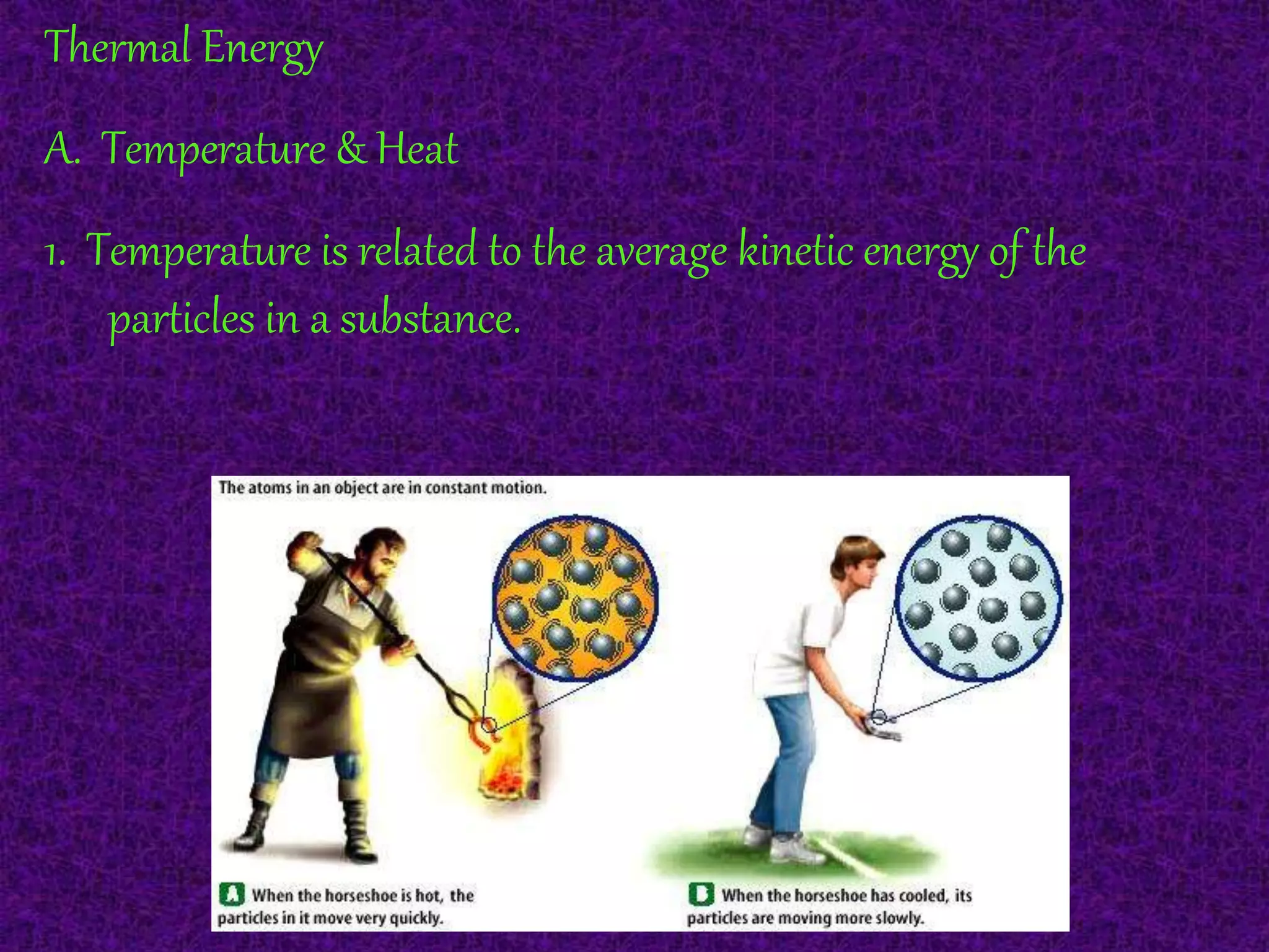 Thermal Energy PPT | PPTX
