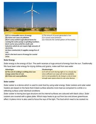 Source of energy class 10 physics notes | PDF