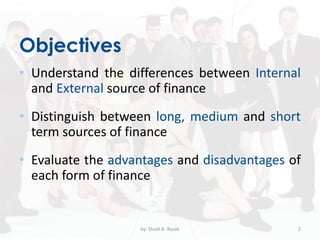 Sources of Finance | PDF