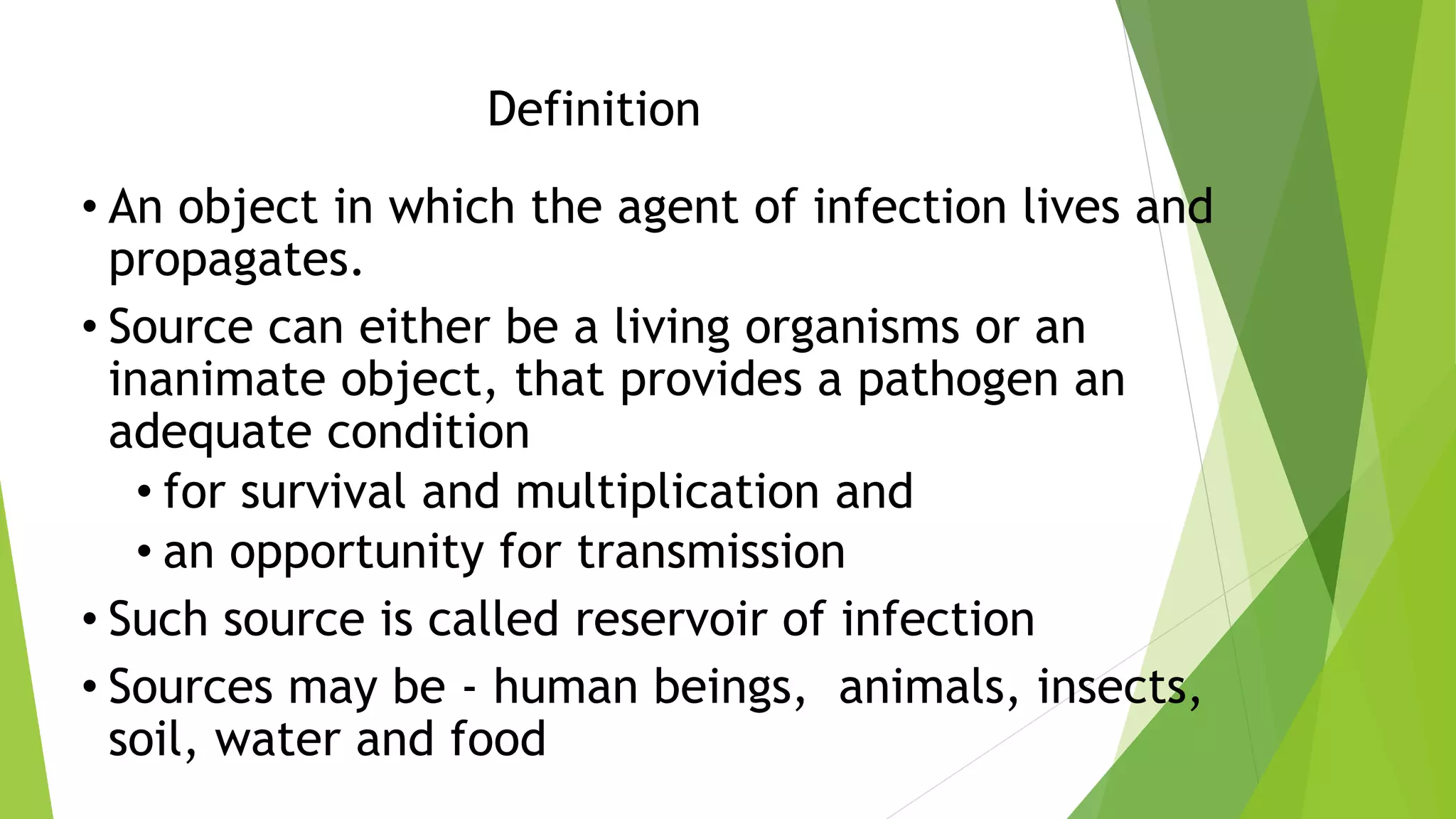Source of infection | PPTX