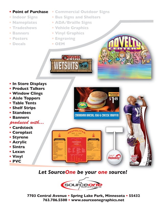 Source One Graphics Brochure | PDF
