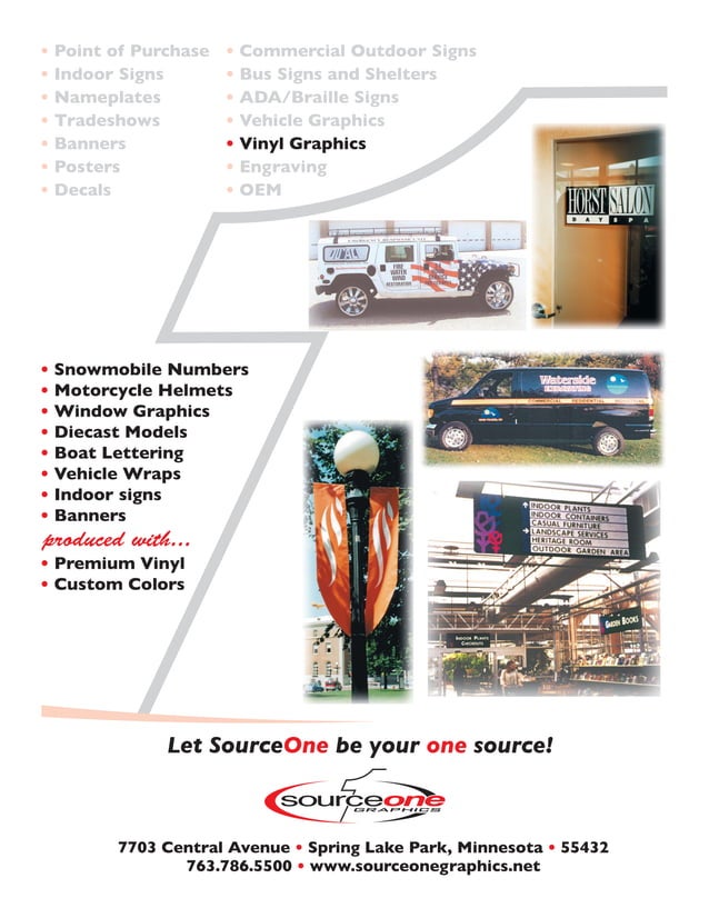 Source One Graphics Brochure | PDF