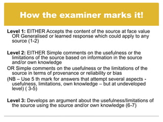 Source Questions Help | PPTX
