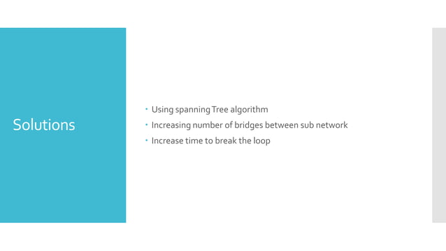 Source Routing Bridges: Properties, Problems and Recommendation | PPT
