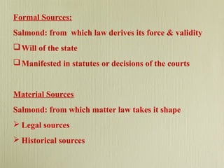 Sources of law | PPT