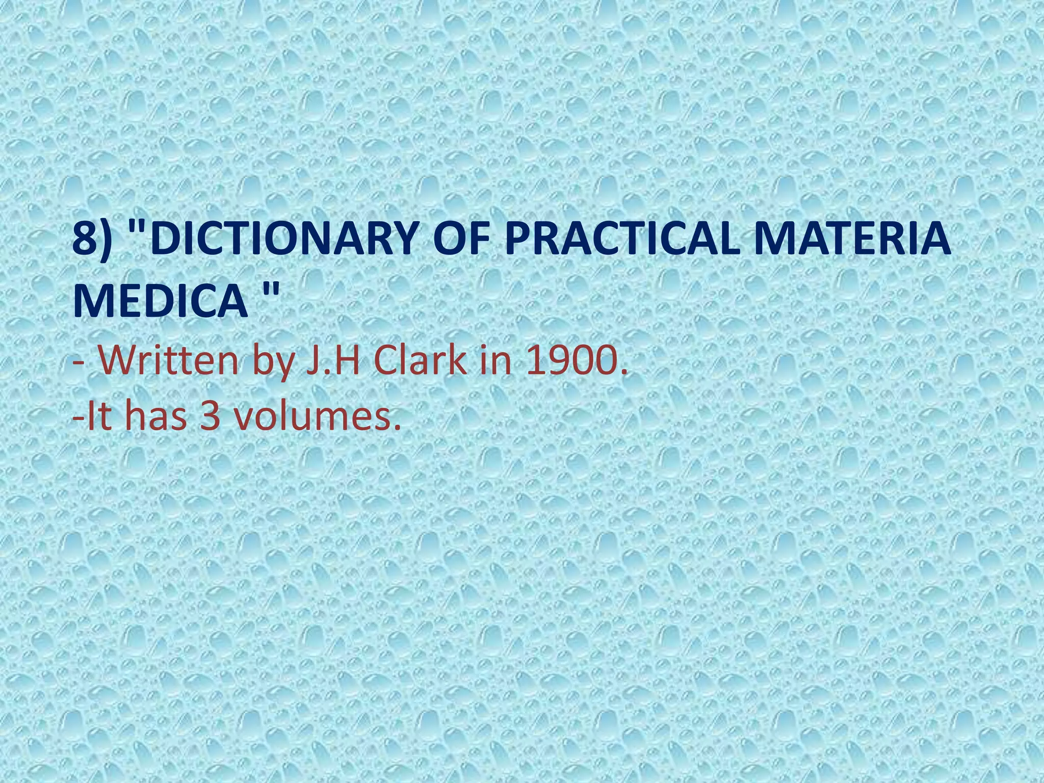 SOURCES AND SOURCE BOOK OF MATERIA MEDICA | PPTX